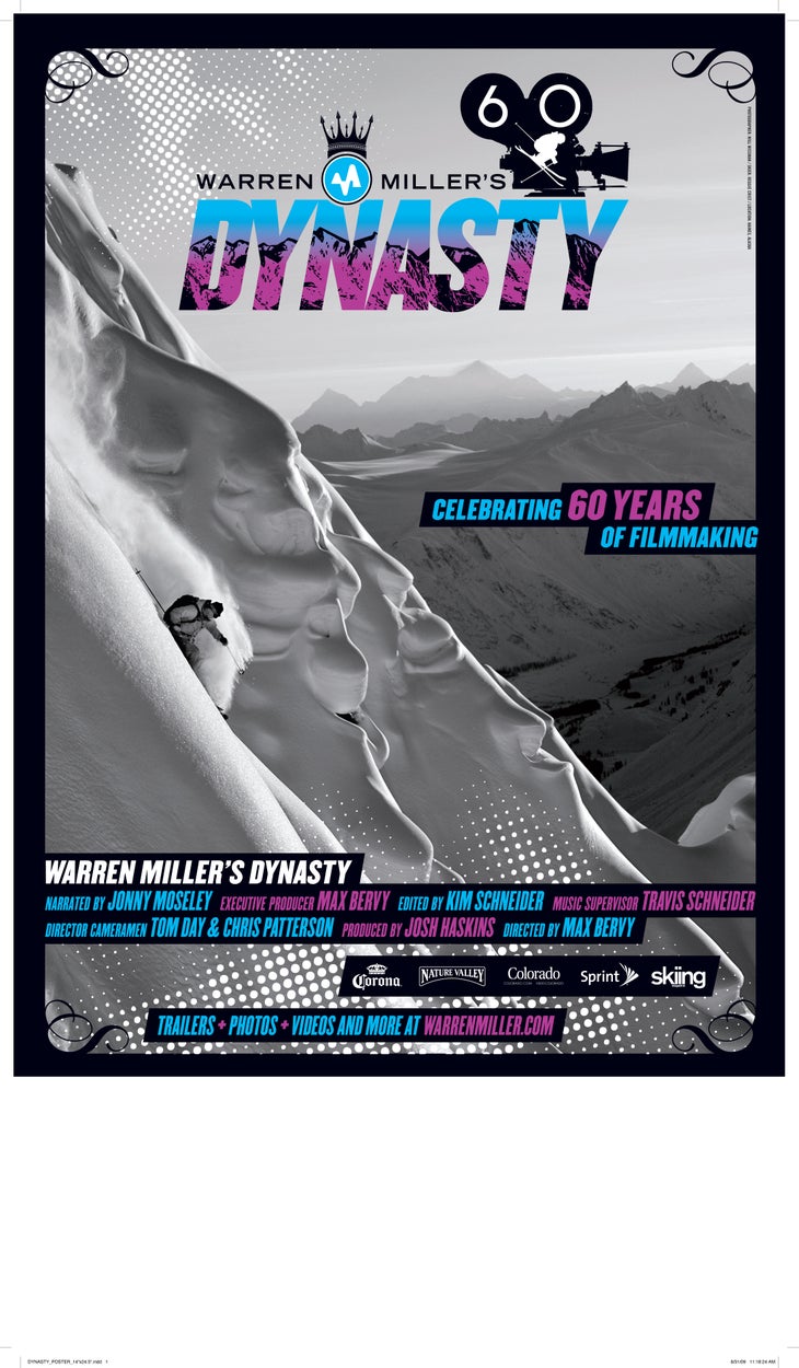 Warren Miller Ski Film Posters