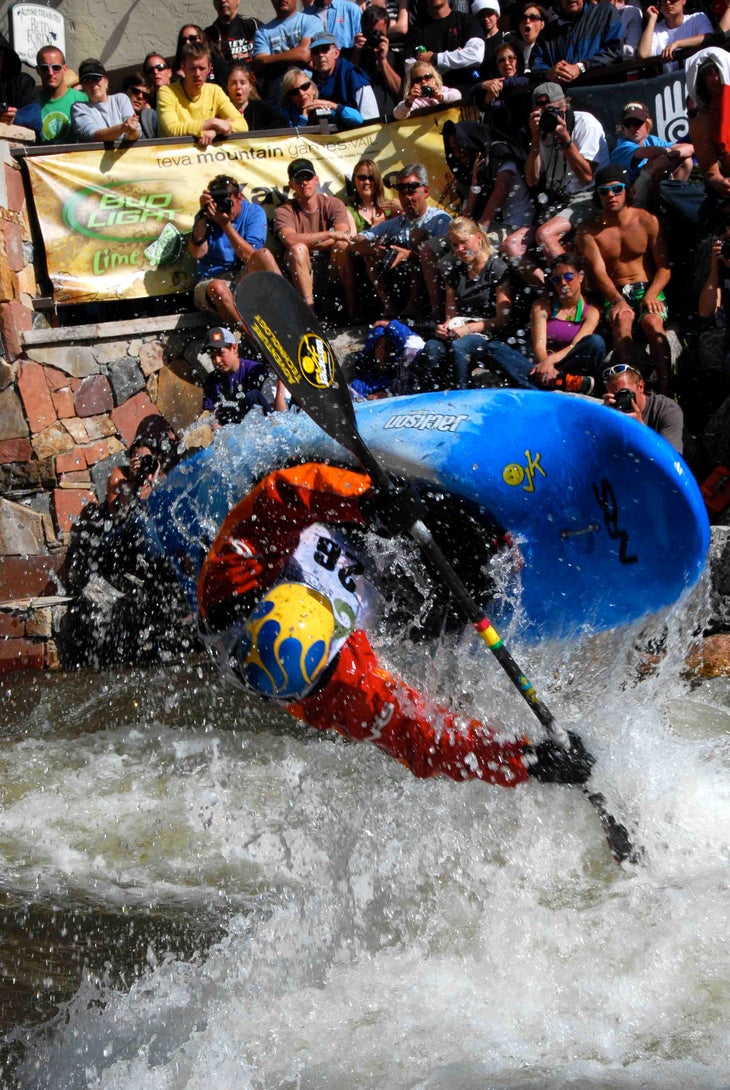 Paddling the Teva Mountain Games