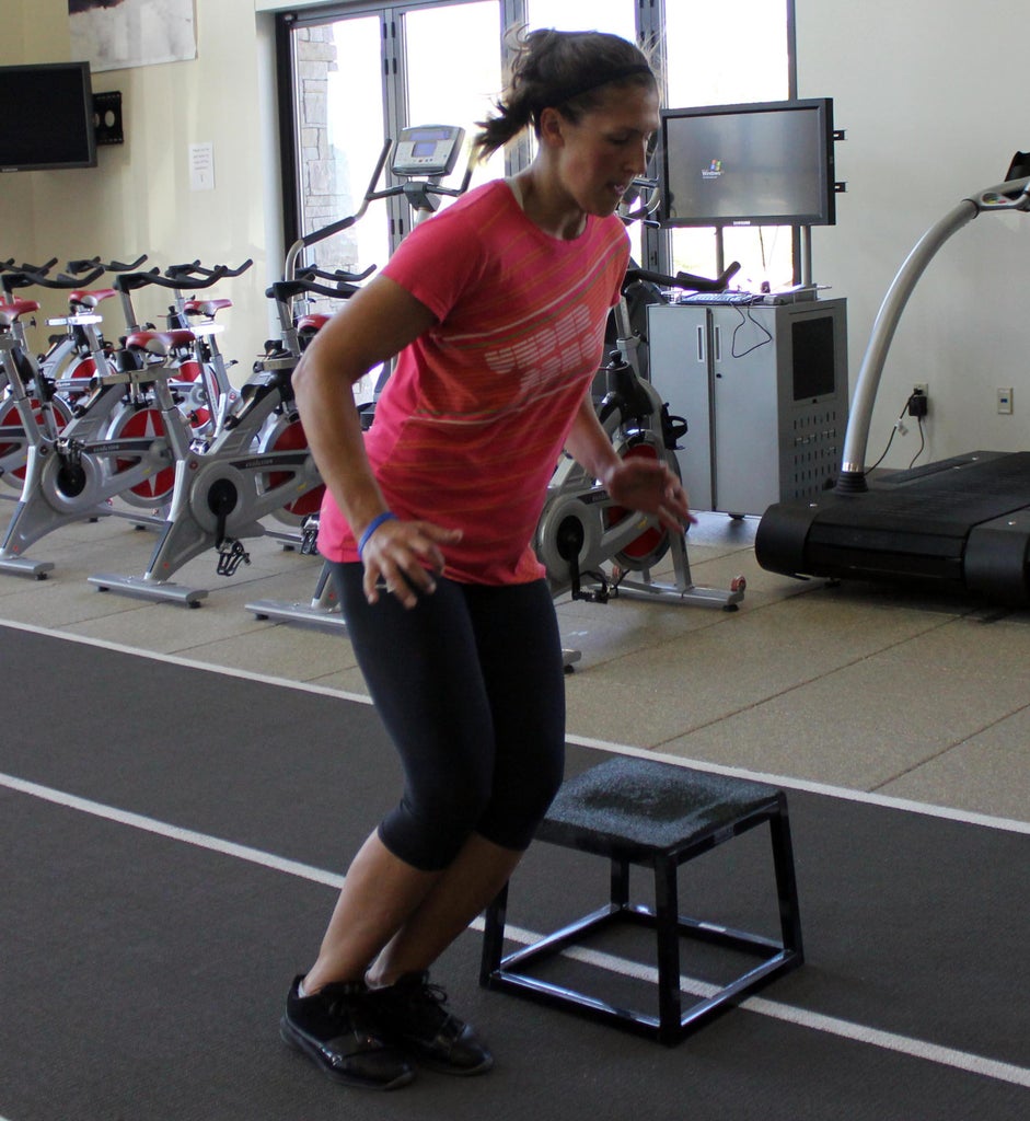 Pre Season Workout with Jen Hudak: Lateral Box Jumps