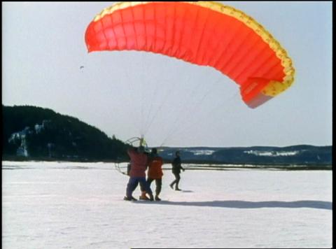 Fan Paragliding by Warren Miller
