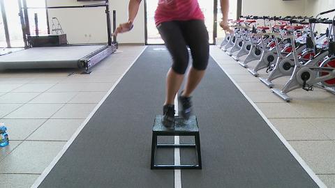Jen Hudak Ski Exercises: Box Jumps