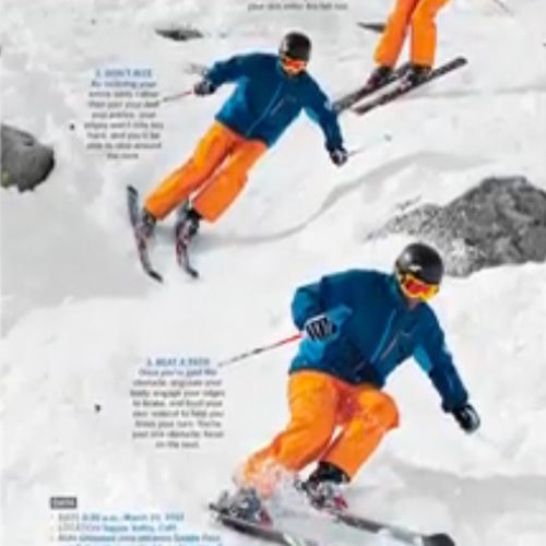 Instruction: How to Ski Secret Terrain and Hidden Lines | SKI