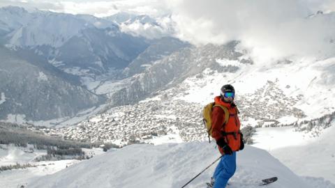 Nick Steers: Big Mountain Skier - Verbier, Switzerland | SKI
