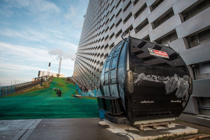 What it's like to ski Copenhill, the dry slope in Copenhagen, Denmark