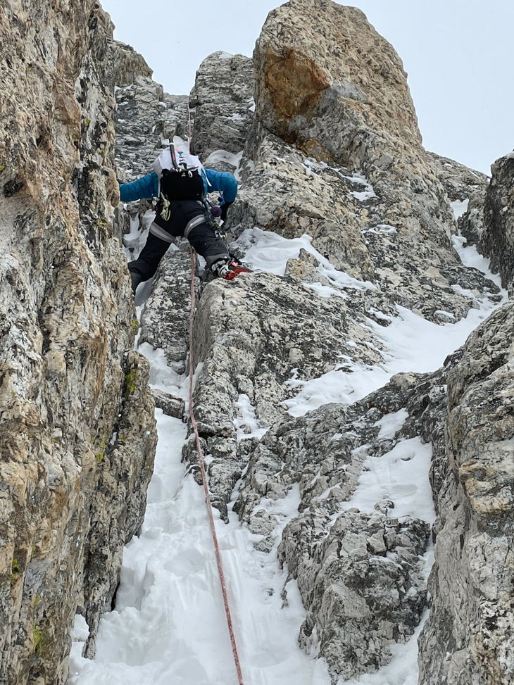 Mike Hattrup Takes on the Grand Teton after Second Covid Shot | SKI