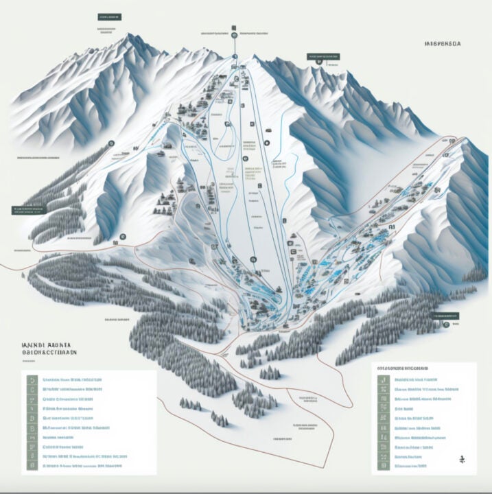 Ski Resort Maps Generated by Midjourney AI | SKI