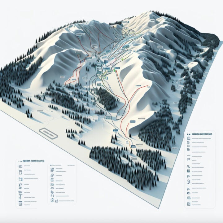 Ski Resort Maps Generated by Midjourney AI | SKI