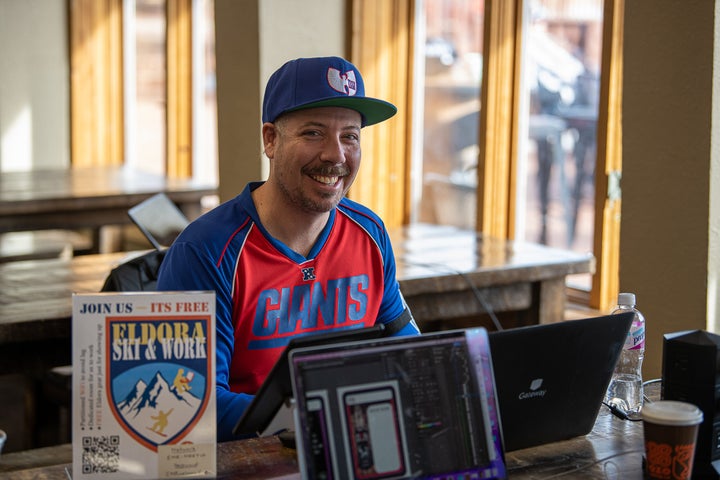 These Skiers Traded the Home Office For the Base Lodge